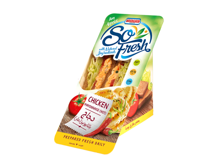 Spicy Chicken Mayonnaise Sandwich (Brown Bread) - Americana Foods